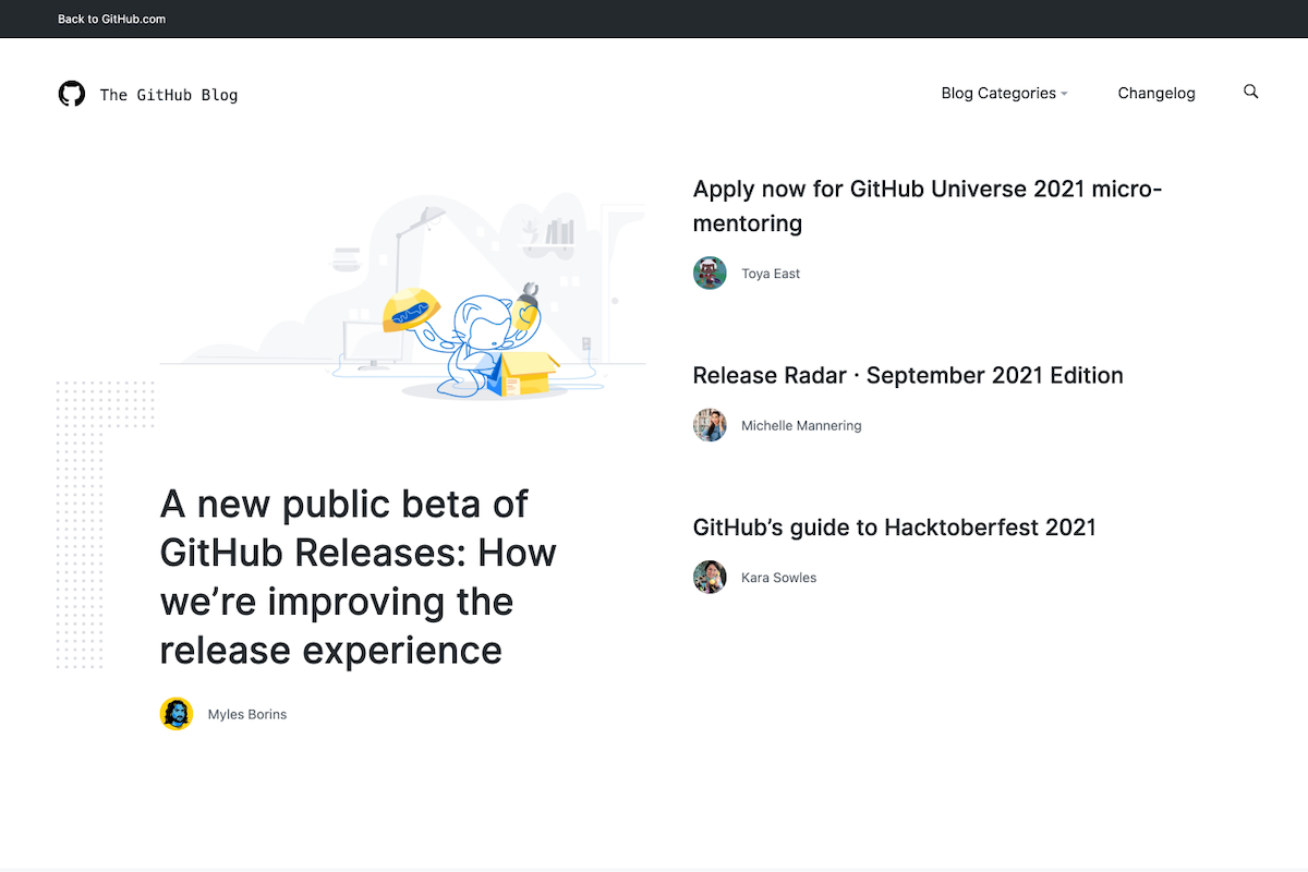 .blog Featured Site: github.blog – Knock Knock WHOIS There